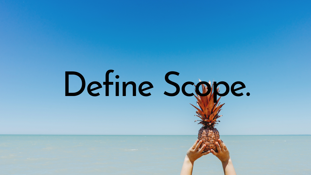 Define Scope Rikesh Mathew define-scope-rikesh-mathew